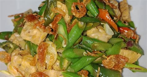 1 081 Resep Oseng Tempe Buncis Enak Dan Sederhana Cookpad