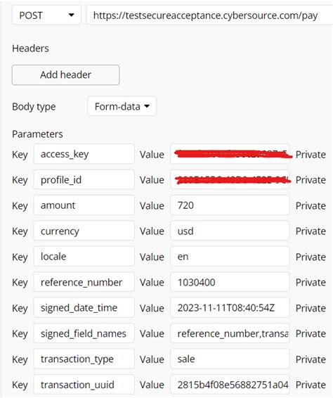 Cybersource Secure Acceptance APIs Bubble Forum