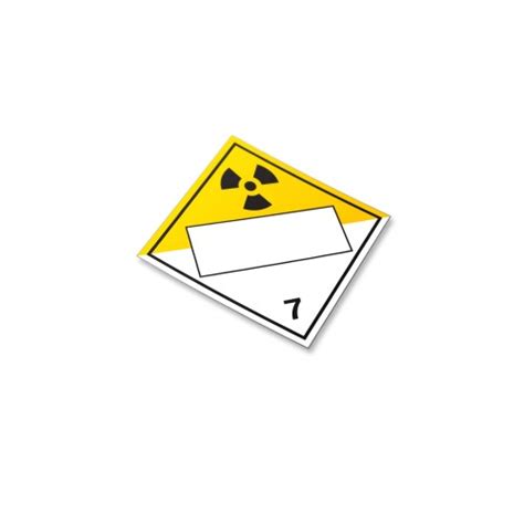 Class 7 Radioactive Material Large Custom