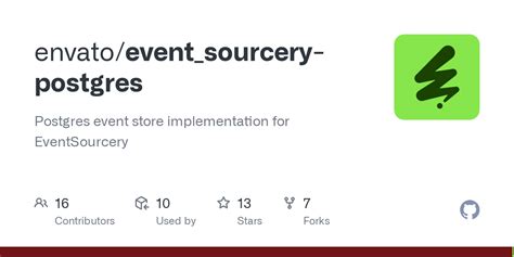 Github Envatoeventsourcery Postgres Postgres Event Store
