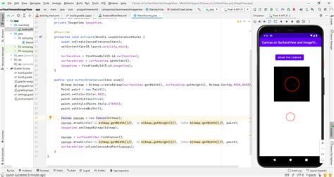 How To Draw The Content Of A Canvas On Surfaceview And Imageview In Your Android App