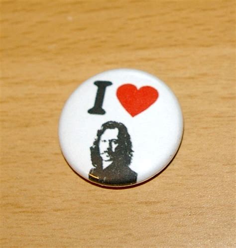 I Heart Sirius Black 1 Inch Pinback Button Pinback By Skycouture 125