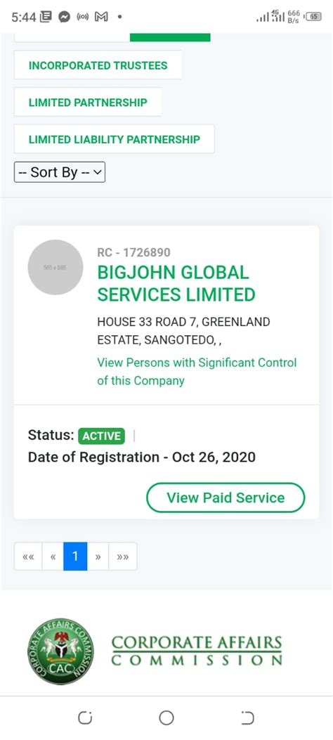 Activate Your Business Company Status On Cac Portal Business Nigeria