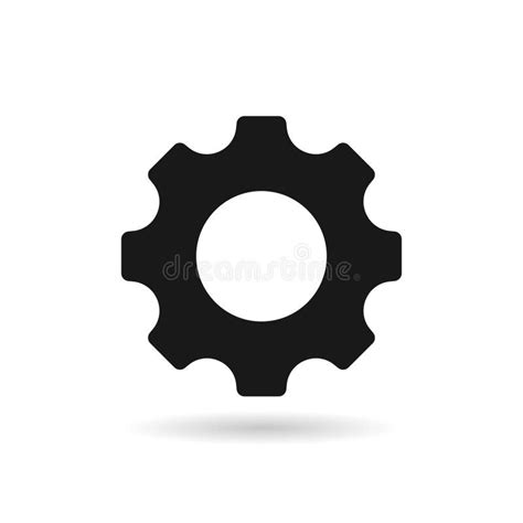 Settings Vector Icon Gear Symbol Vector Gear Tool Or Button For Web Application Or Ui Stock