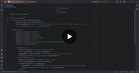 Java Programming Atmsimulator Learningbydoing Codsoft Vaishali