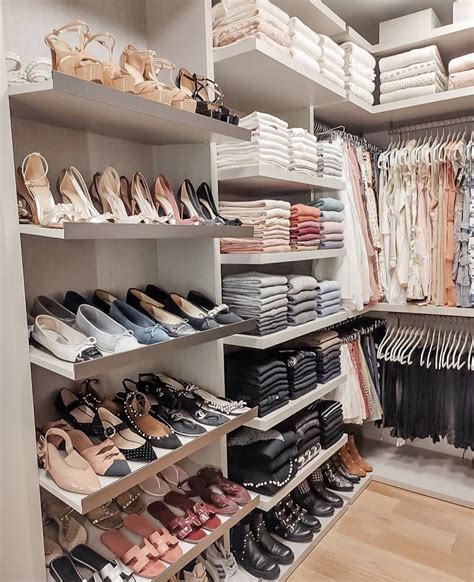 Closet Organization Inspiration Perfectly Organized Shoes Organized