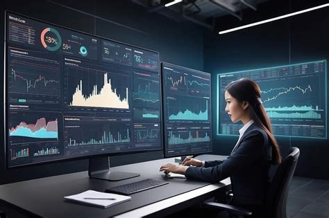 Premium Ai Image Big Data Technology For Business Finance Analytic