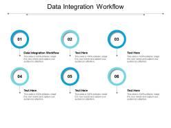 Data Integration Workflow Ppt Powerpoint Presentation Show Example Cpb Presentation Graphics