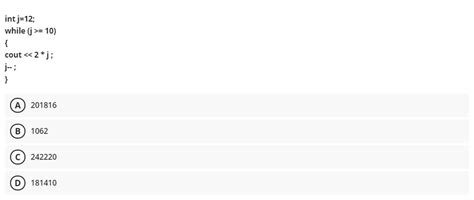 Solved Intj While J Cout