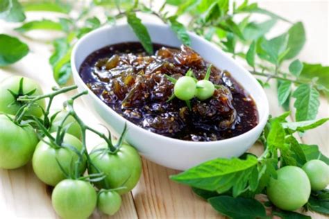 Сладко от зелени домати вкусно и лесно съкровище в бурканче Рецепти