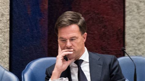 Rutte Geeft Fouten Toe In Affaire Zijlstra Weinig Steun Motie Van