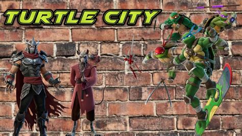 Turtle City 🐢 Tmnt 2007 3702 9394 By Alienontheblock Fortnite