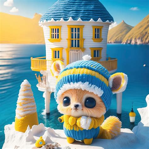 Premium Ai Image Adorable Animals Unleashed Kawaii Cuties Take Over