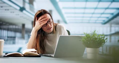 Shocked Business Woman Dealing With Ransomware Attack Stock Image Image Of Ransomware
