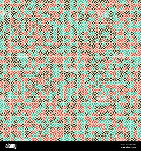 Abstract Geometrical Generative Computational Art Illustration Stock Vector Image And Art Alamy