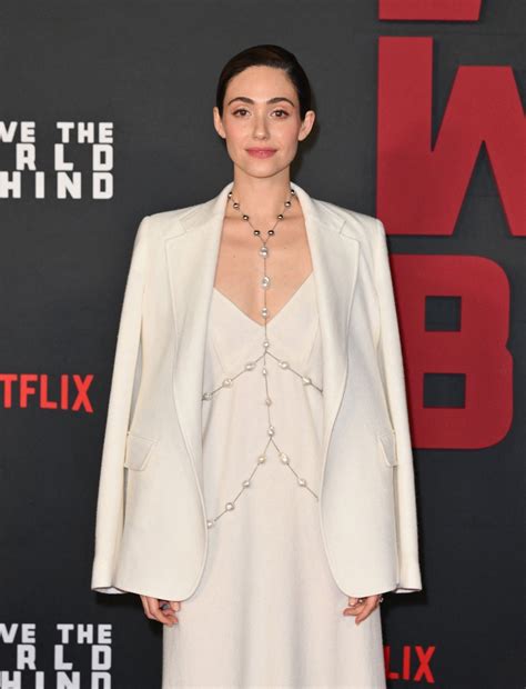 Emmy Rossum Premiere Of Netflixs Leave The World Behind New York