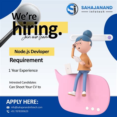 Sahajanand Infotech On Linkedin Hiring Career Opportunity Developer Hiringimmidiately