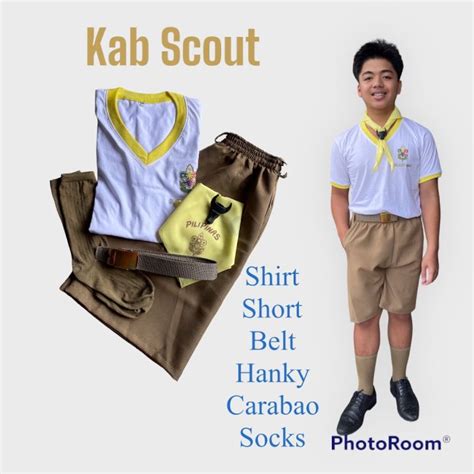 Scouting Uniform Kab Scout Set 6 In 1 Lazada Ph
