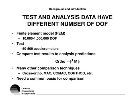 Ppt Model Reduction Using Guyan Irs And Dynamic Methods Powerpoint Presentation Id 3285678