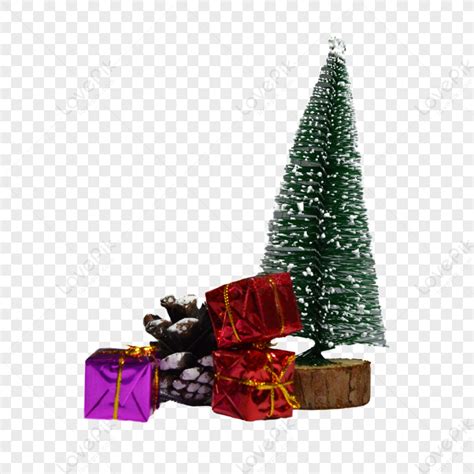 겨울 크리스마스 그린 크리스마스 트리 절묘한 선물 상자상록수좋아 Png 일러스트 무료 다운로드 Lovepik
