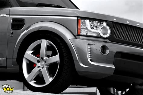 Аэродинамический обвес Kahn Design на Ленд Ровер Дискавери 4 (Land ...