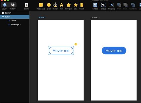 【drama】ホバーアニメーションを作ろう Bagelee（ベーグリー）