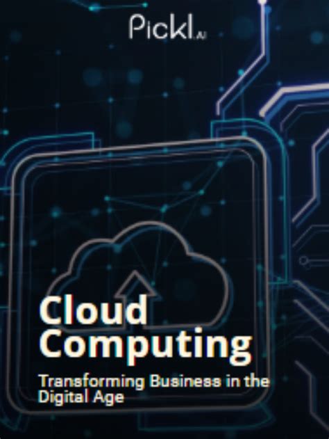 Benefits Of Cloud Computing Pickl Ai