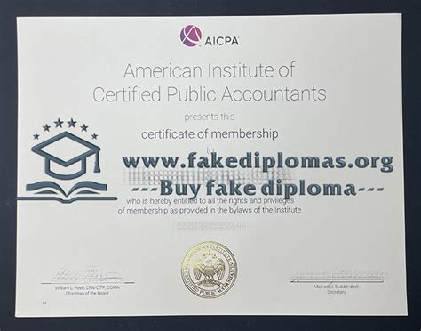 How To Order A 100 Copy Aicpa Certificate