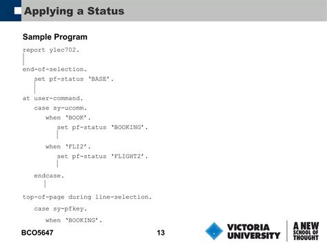 Lecture10 Abap On Line PPT
