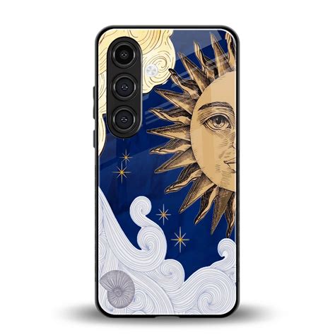 Solar Bliss Phone Case For Samsung Galaxy S25 Plus Glass Case Boujee