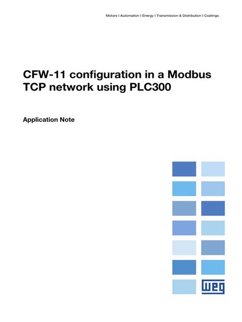appnote cfw11 modbustcp plc300 e r00 pdf input output transmission control protocol