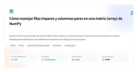 Cómo Manejar Filas Impares Y Columnas Pares En Una Matriz Array De