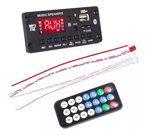 Modulo Reproductor Mp3 Bluetooth Amplificado