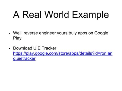 Modifying Android Apps Without Source Codes Ppt