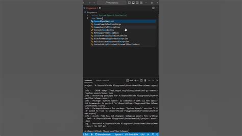 Easy Trick To Convert Text To Speech In Csharp Using Only 2 Lines Of Code Programming Coding
