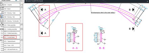 Solved Section View For Curved Beam Autodesk Community