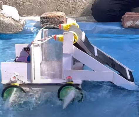 01 Water Cleaning Boat Real Life Problem Solving Project Electrical Bro
