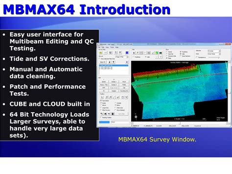 ppt 64 bit multibeam editor mbmax64 powerpoint presentation free