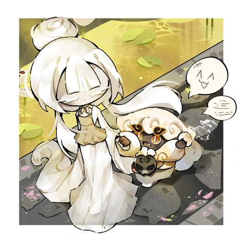 Mystic Flour Cookie And Cloud Haetae Cookie Cookie Run And More Drawn By Maiydaiyaomi Danbooru
