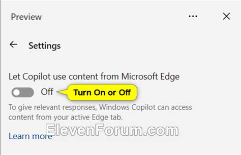 Enable Or Disable Let Copilot Use Content From Microsoft Edge In Windows 11 Windows 11 Forum