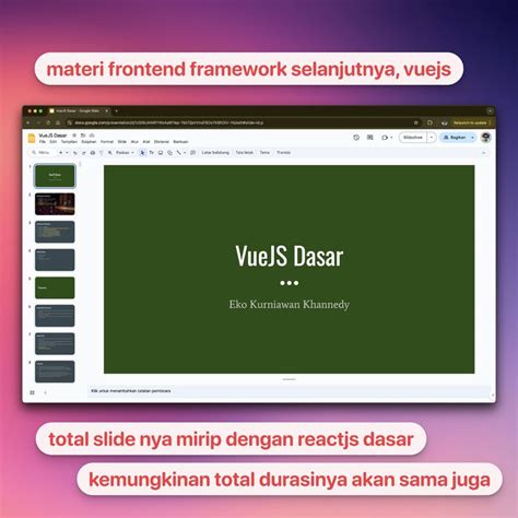 Programmer Zaman Now On Linkedin Materi Frontend Framework Selanjutnya
