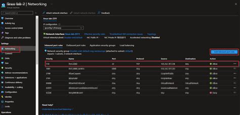 Unable To Access Apache Webpage After Creating New Vm And Instaling Apache Microsoft Qanda