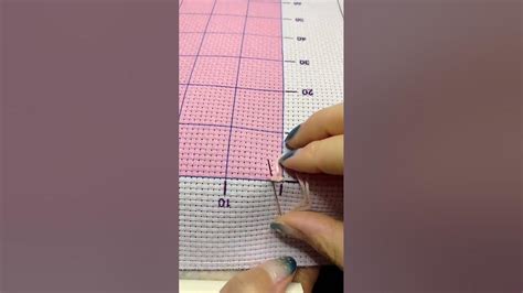 Cross Stitch 大片繡 十字繡 十字繡教程 針線活 Youtube