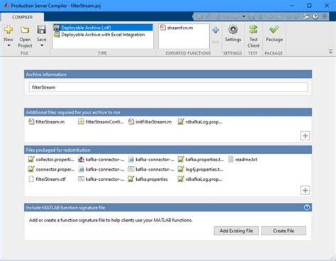 Streaming Data Through A Matlab System Object Using Apache Kafka