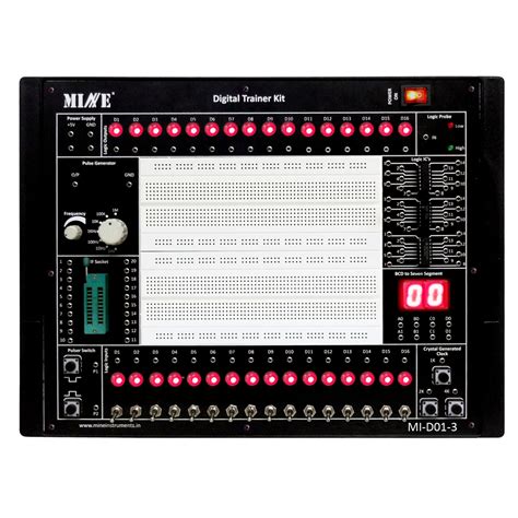 Digital Trainer Kit Mi D01 3 Mine Instruments Pvt Ltd