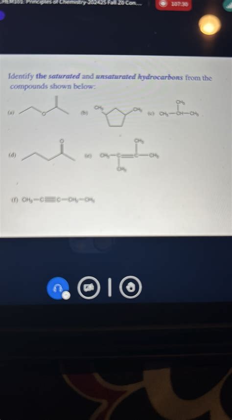Get Answer Shew101 Pimciples Of Chemistry 202425 Fall 20 Connu 10730