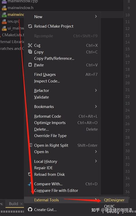Clion中qt6的配置，外部工具与打包 知乎