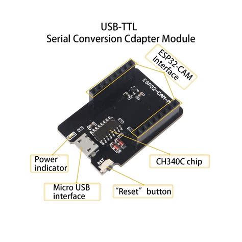 Esp32 Cam Mb Micro Usb Download Module For Esp32 Cam Development Board Robozar