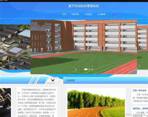 Vue Springboot基于java的招投标管理系统10gv7 Csdn博客