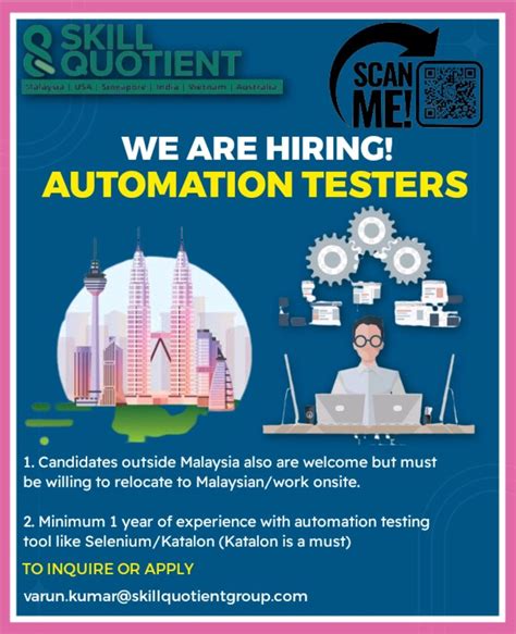Katalon Automationtester Automation Automationtestingjobs Varun